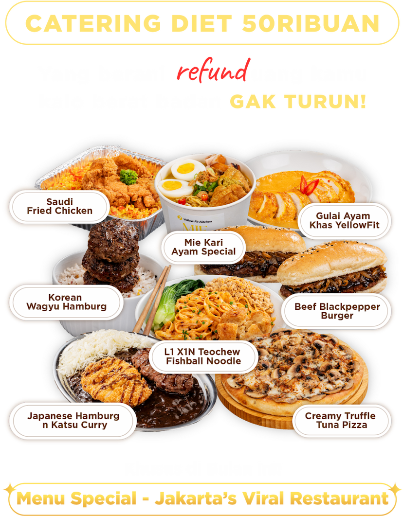 Yellow Fit Kitchen Diet & Healthy Catering No.1 Di Indonesia